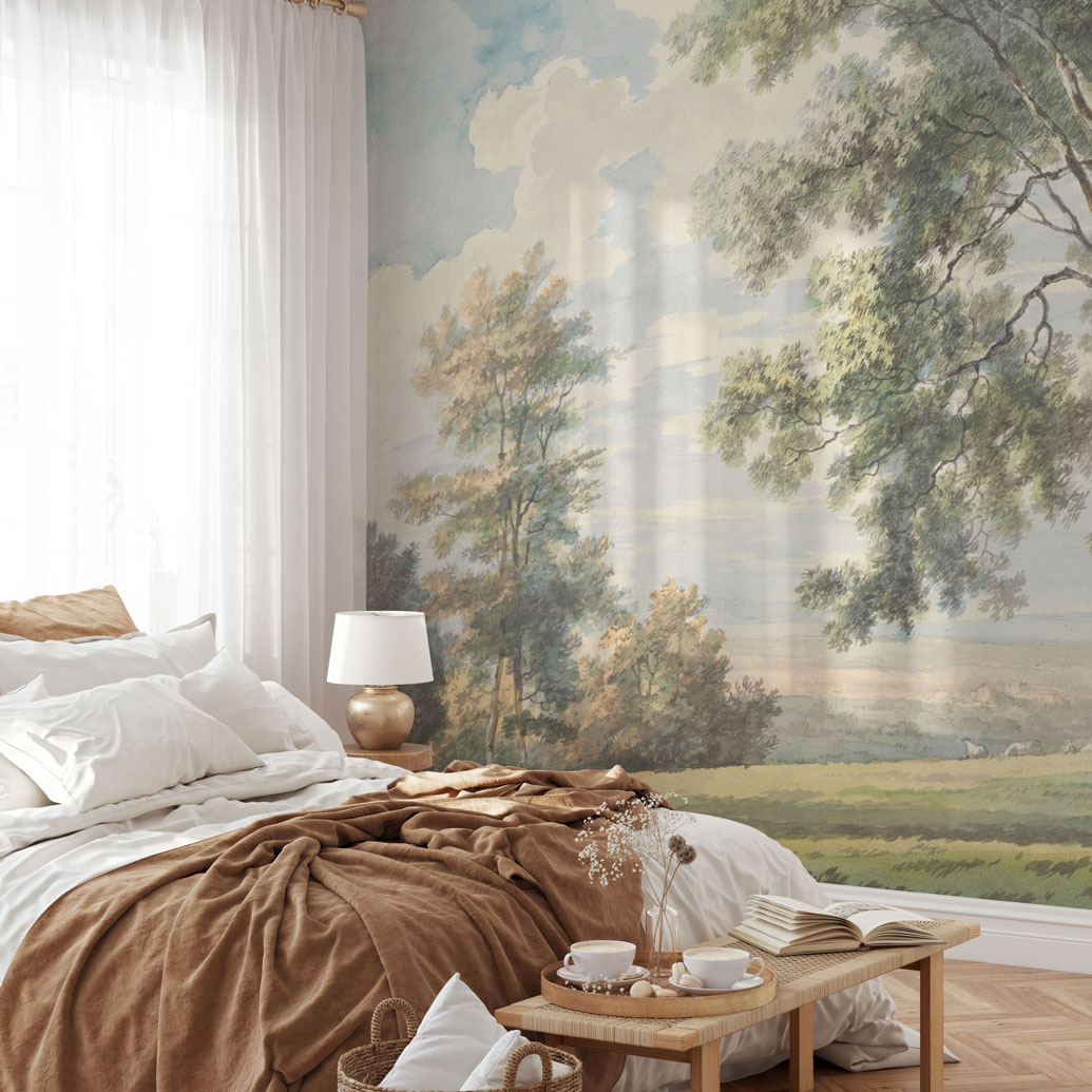 Timeless Scenic Wall Mural - KIINOO A range of electric and elegant ...