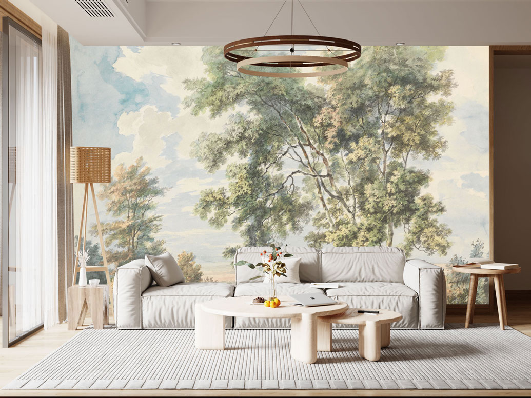 Timeless Scenic Wall Mural - KIINOO A range of electric and elegant ...
